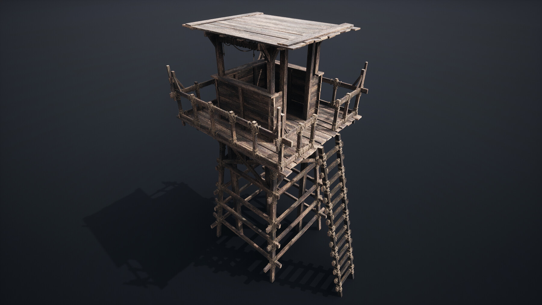 ArtStation - SCOUT WATCHTOWER TOWER FORT FORTRESS CASTLE WALLS AAA ...