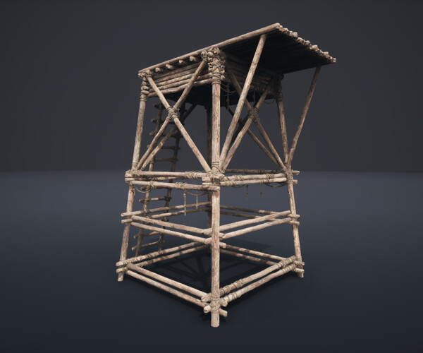 ArtStation - WATCHTOWER TOWER SCOUT FORT FORTRESS CASTLE WALLS AAA ...