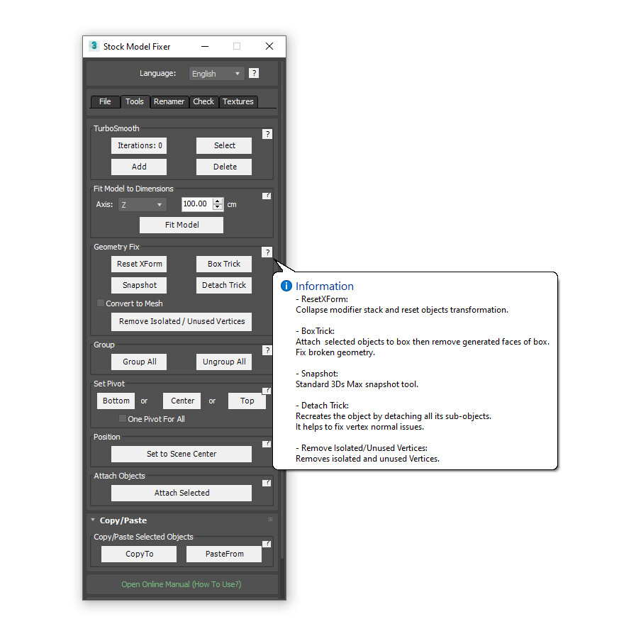 ArtStation - Stock Model Fixer | Resources