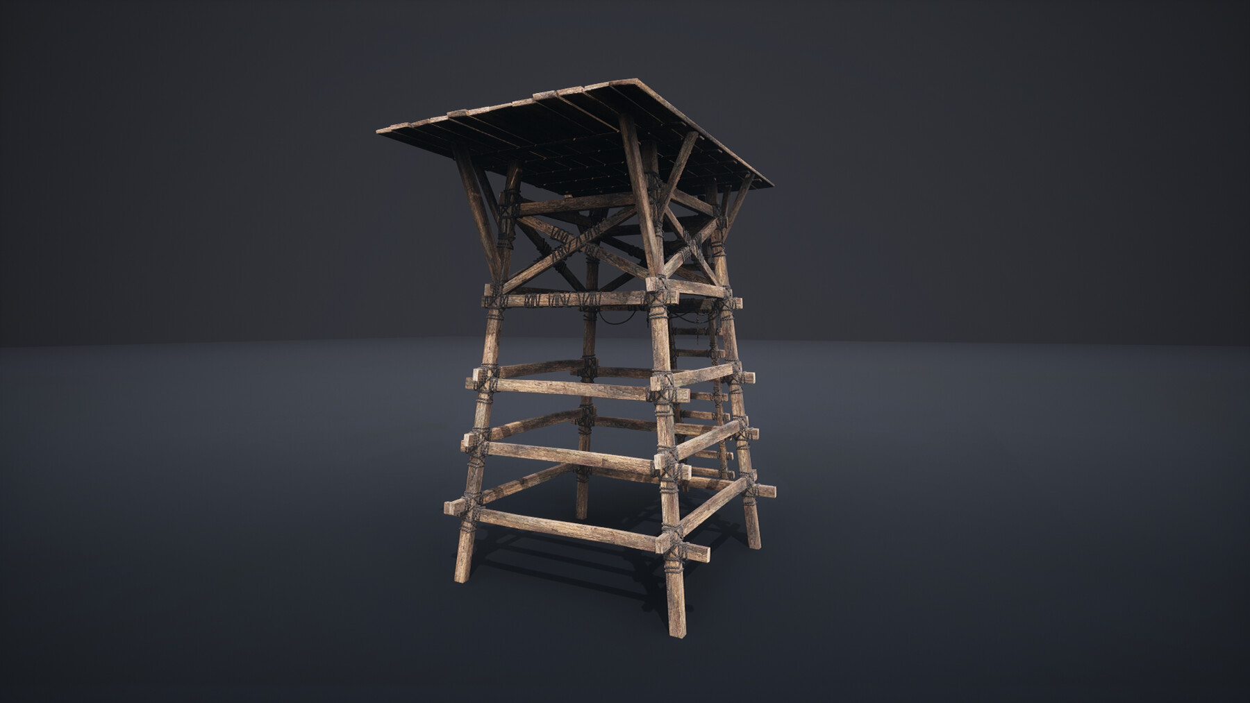 ArtStation - WATCHTOWER TOWER SCOUT FORT FORTRESS CASTLE WALLS NEXTGEN ...