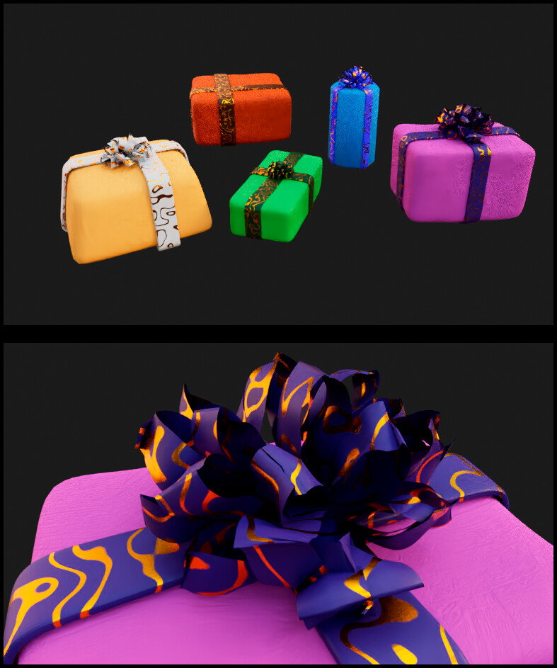 ArtStation - Gift Box Generator | Resources
