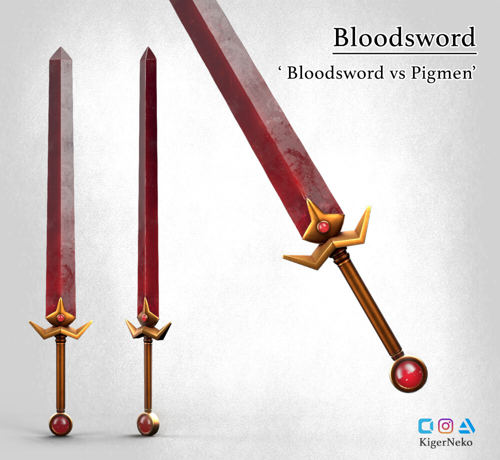 ArtStation - Bloodsword | Game Assets