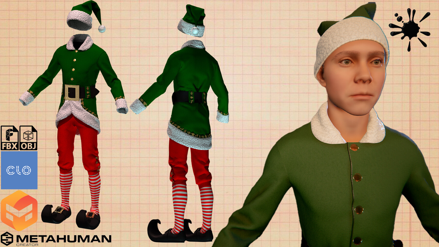 ArtStation - Christmas set | Resources