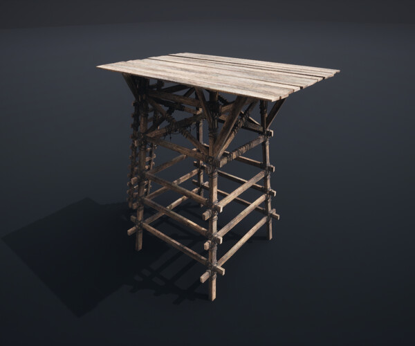 ArtStation - WATCHTOWER PLATFORM MEDIEVAL SLAVIC TOWER VILLAGE ...