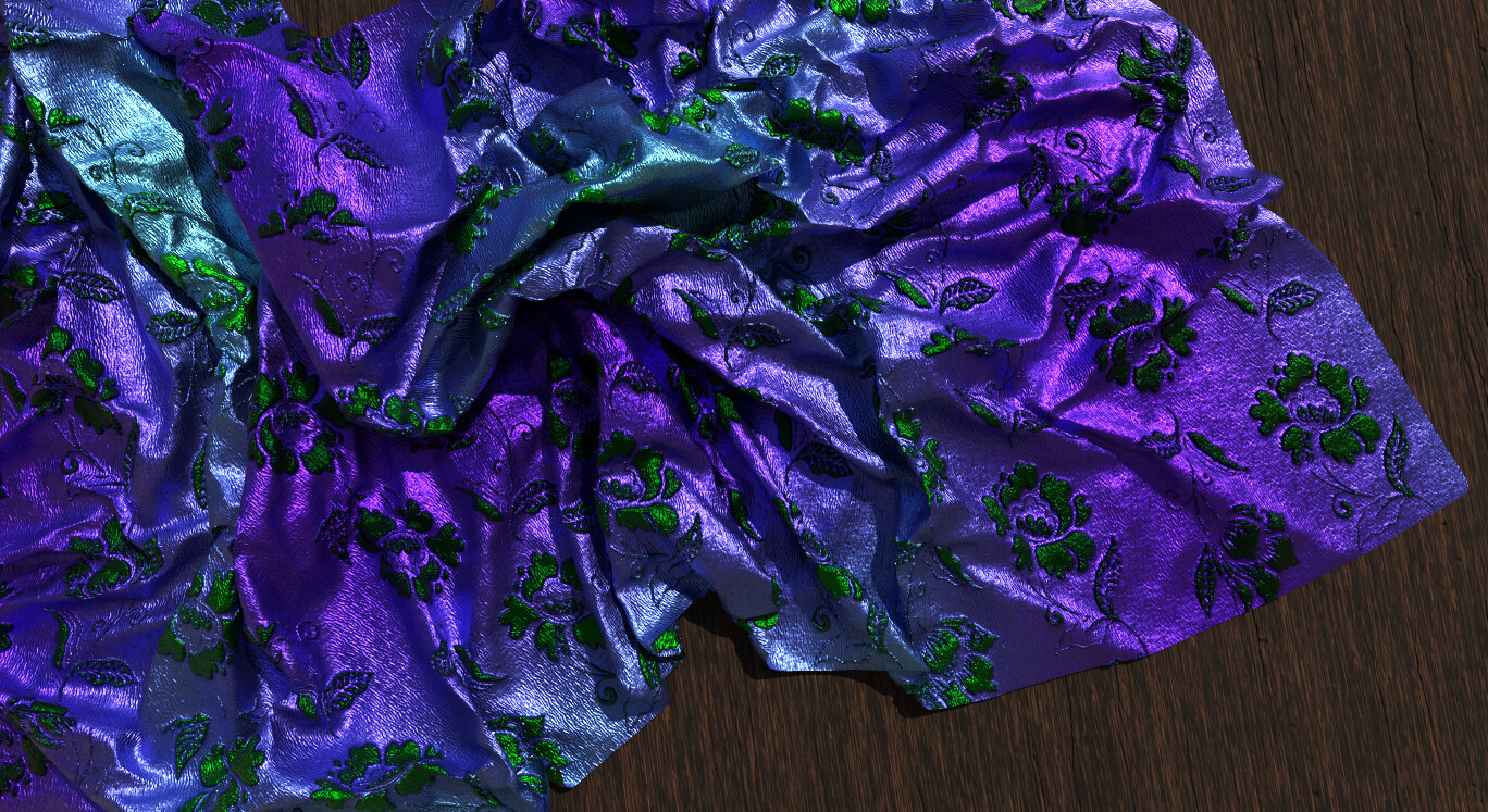 ArtStation - fabric_EMBOSSED SATIN SMART MATERIALS_MARALSAMAEILY | Game ...