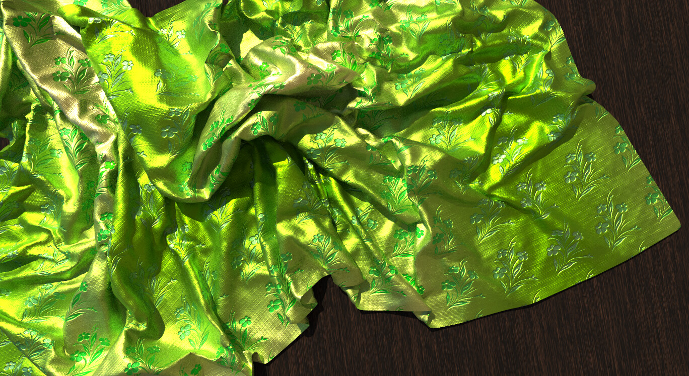 ArtStation - fabric_EMBOSSED SATIN SMART MATERIALS_MARALSAMAEILY | Game ...