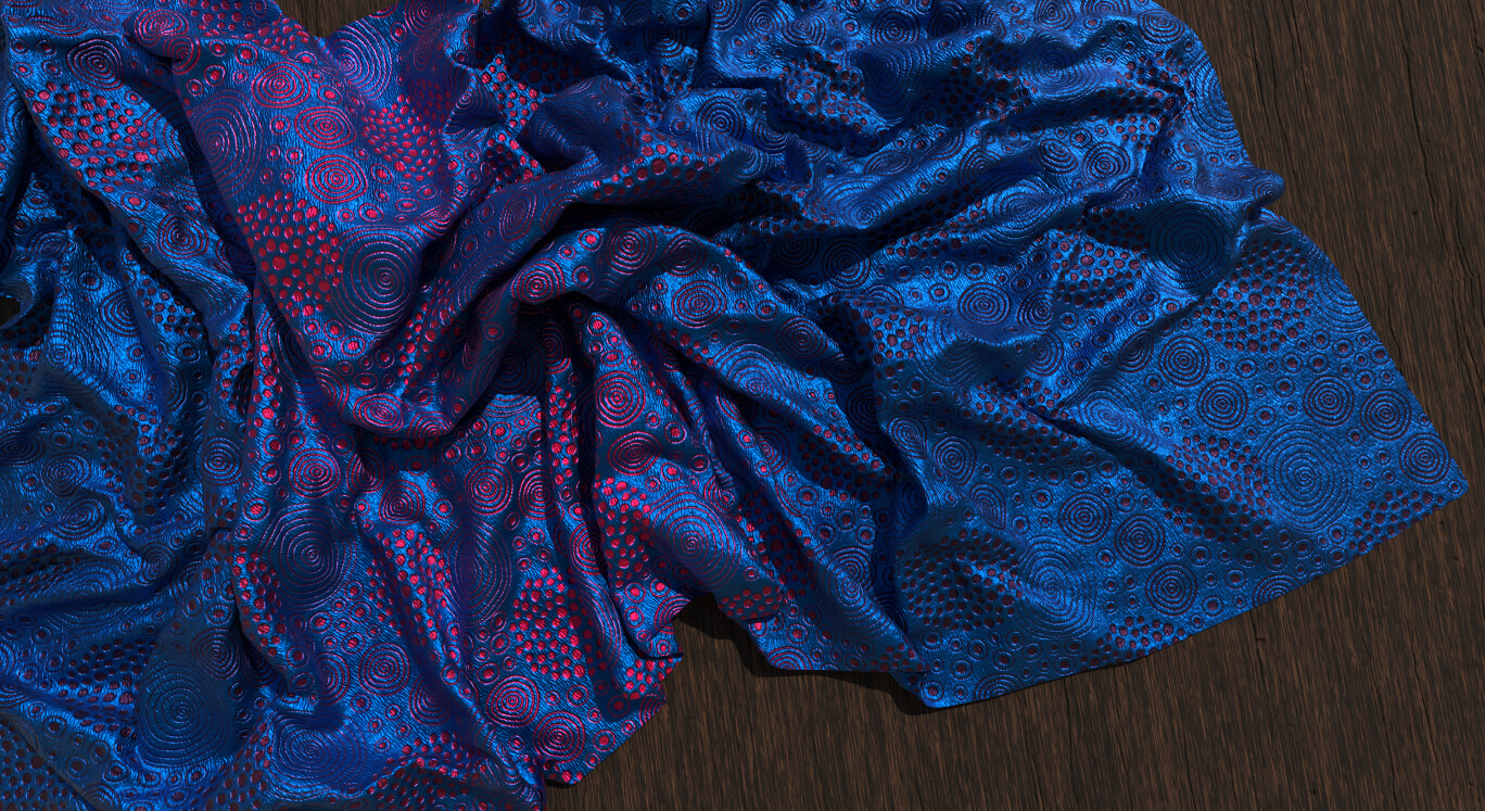 ArtStation - fabric_EMBOSSED SATIN SMART MATERIALS_MARALSAMAEILY | Game ...