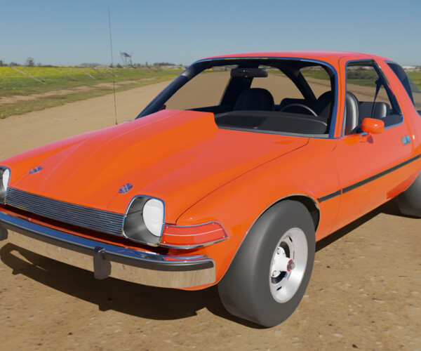 ArtStation - AMC Pacer X with Engine Sounds | Game Assets