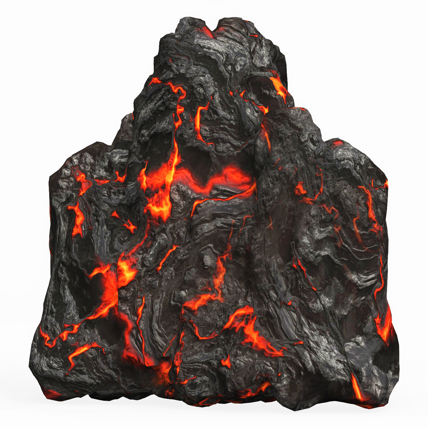 ArtStation - 12 Lava Rock Collection | Resources