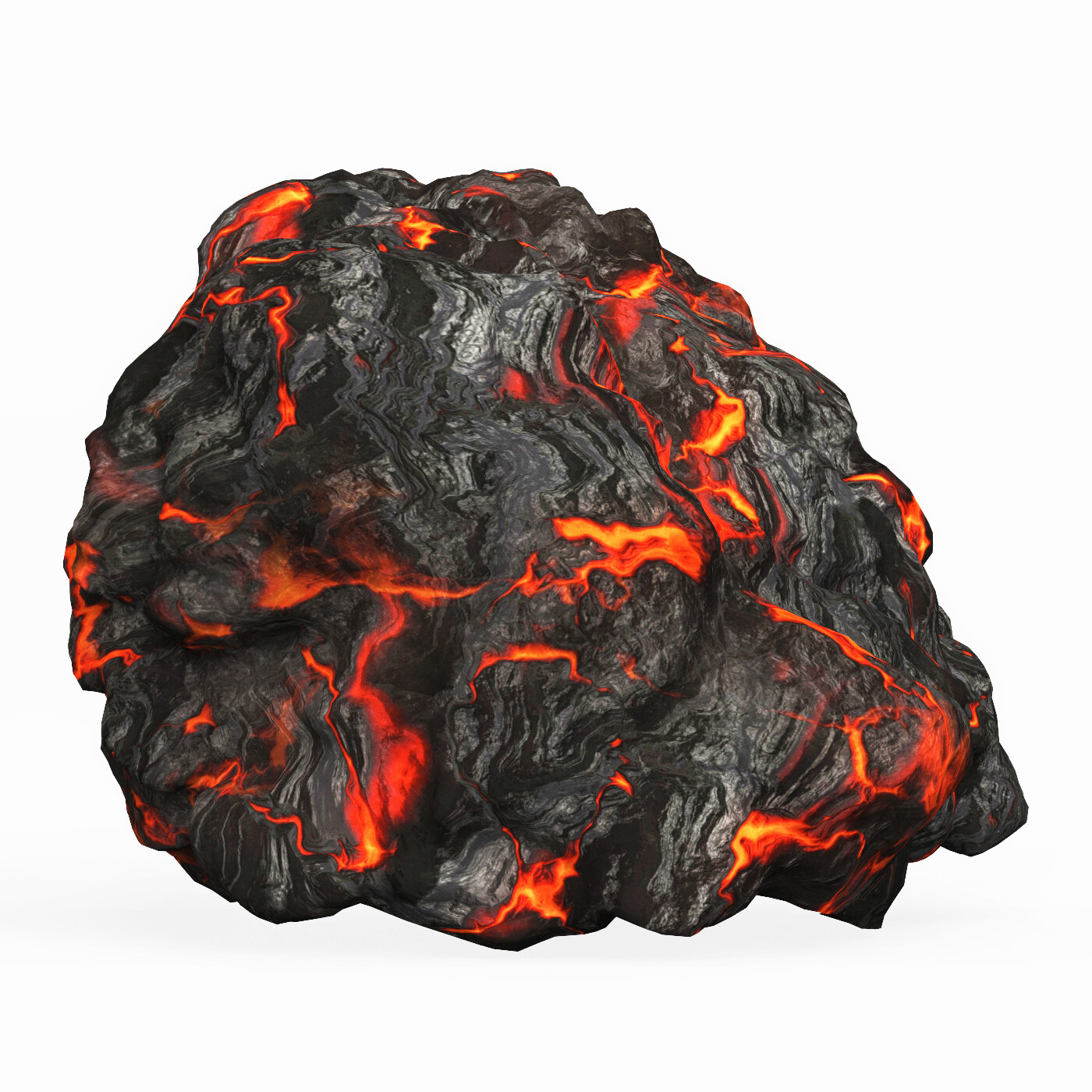 ArtStation - 12 Lava Rock Collection | Resources