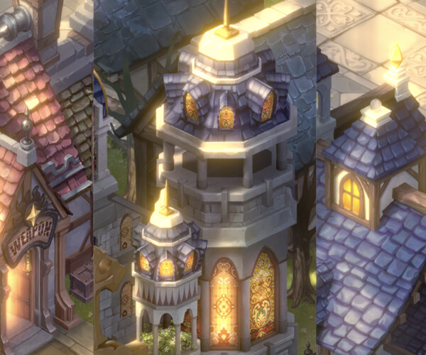 ArtStation - unity shader - 2D Environment Color-Day Night | Game Assets