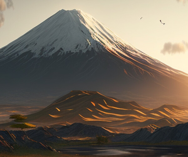 ArtStation - Mount Fuji v2 | Artworks