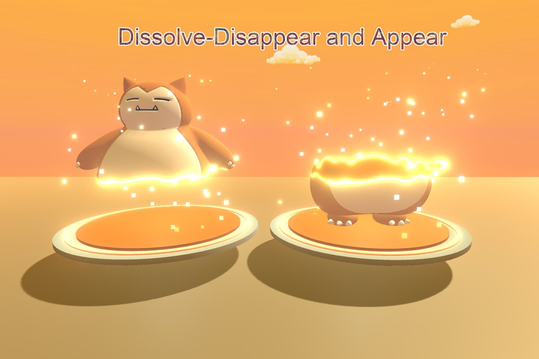 Artstation Unity Shader Dissolve Disappear And Appear Game Assets