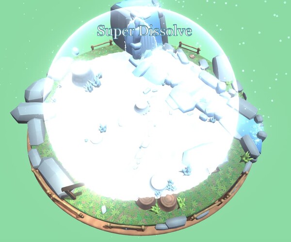 Artstation Unity Shader Super Dissolve Game Assets