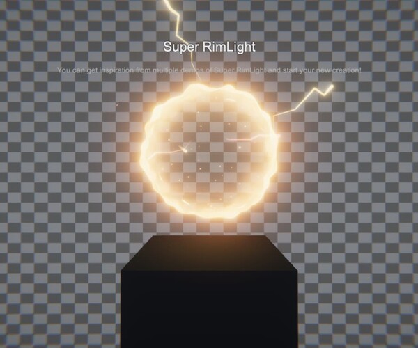 Artstation Unity Shader Super Rimlight Game Assets