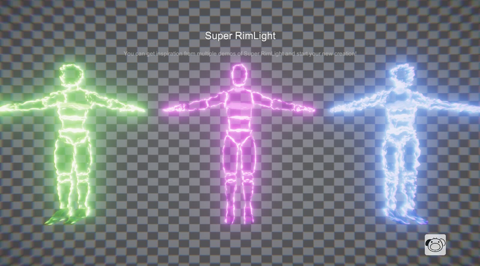 Artstation Unity Shader Super Rimlight Game Assets