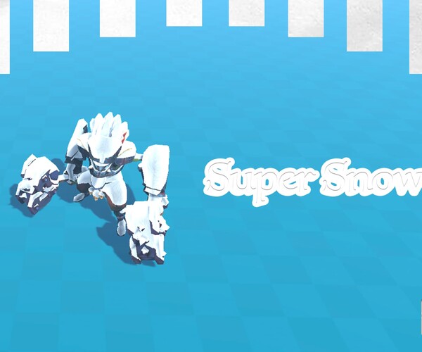 ArtStation - Unity Shader - Super Snow | Game Assets