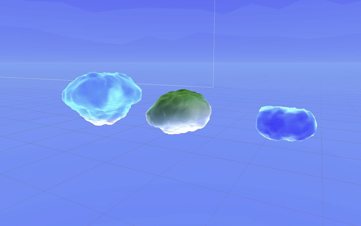 Artstation Unity Shader Super Toon Clouds Urp Srp Game Assets