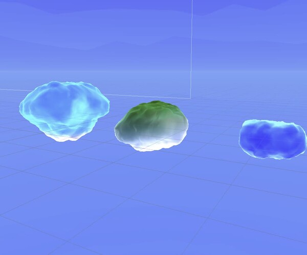 Artstation Unity Shader Super Toon Clouds Urp Srp Game Assets