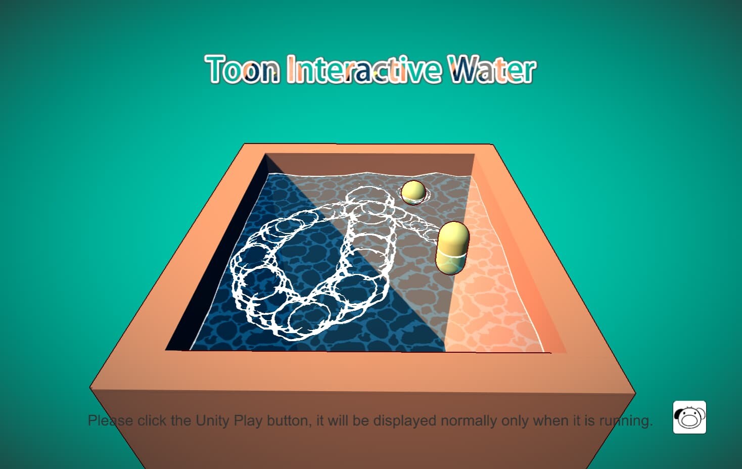 Artstation Unity Shader Toon Interactive Water Game Assets 