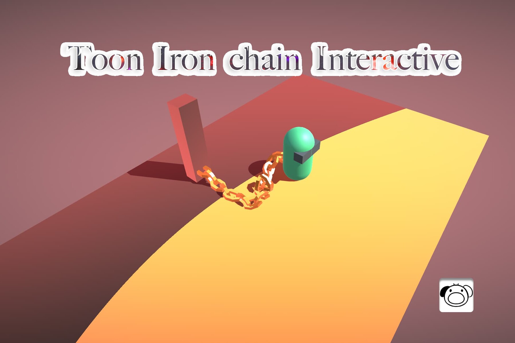 Artstation Unity Shader Toon Iron Chain Interactive Game Assets