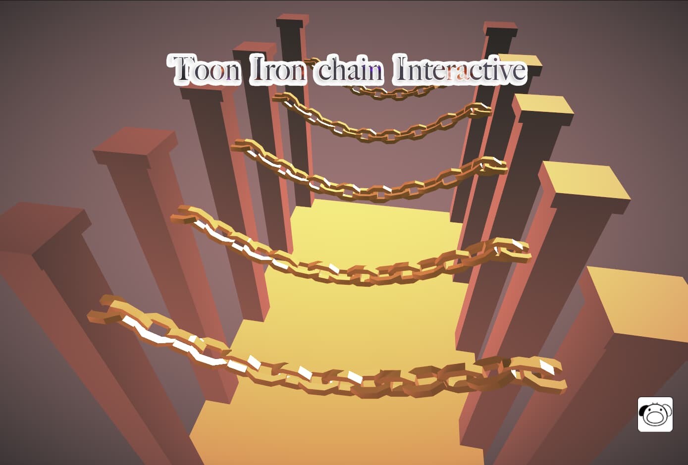 ArtStation - Unity Shader - Toon Iron chain Interactive | Game Assets