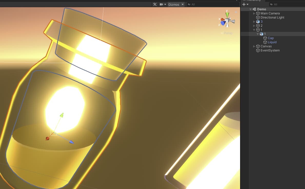 Artstation Unity Shader Toon Swaying Water Glass Game Assets