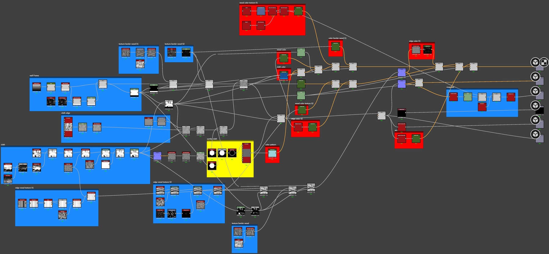 ArtStation - interior wall - VOL 02 - SBS & SBSAR | Game Assets