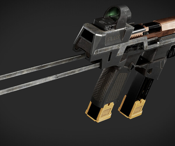 ArtStation - Flux Defense MP17 System: Sig Sauer M17 & P320 | Game Assets