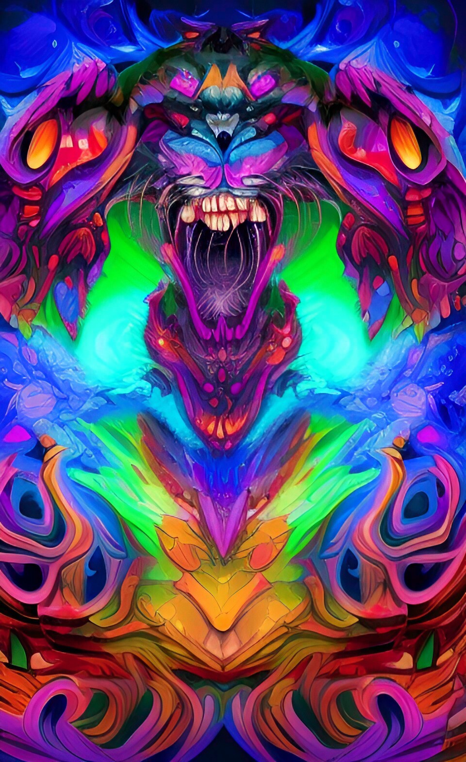 ArtStation - Beast Splatter style +15000 jpg wombo.art pack | Artworks