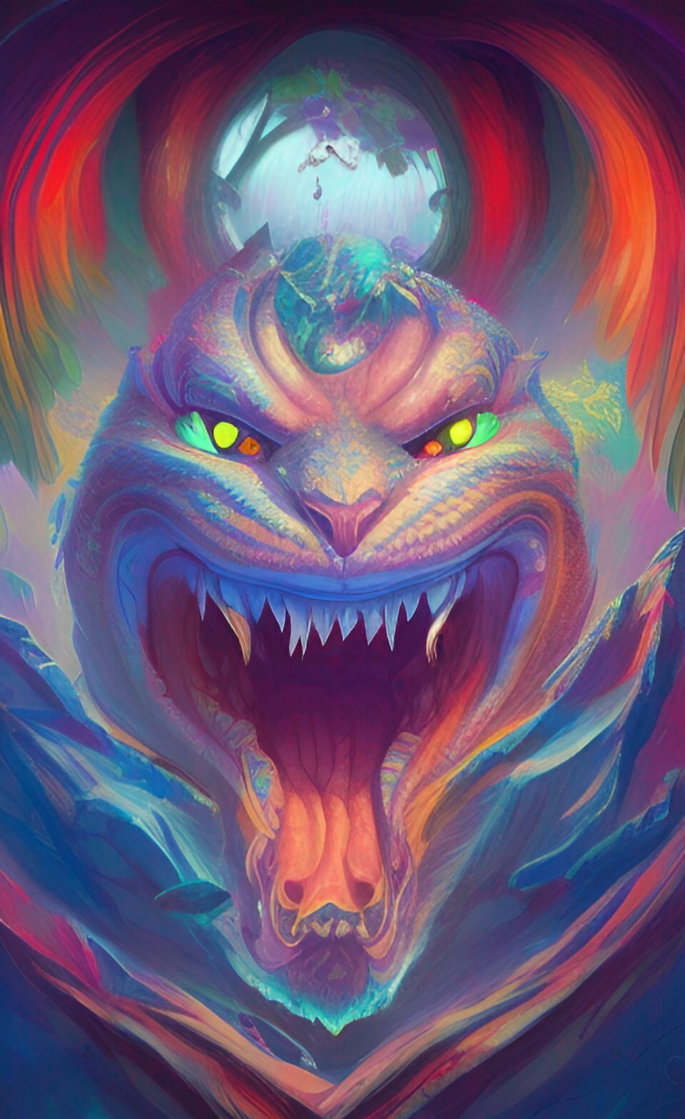 ArtStation - Monster winter style +15000 jpg wombo.art pack | Artworks