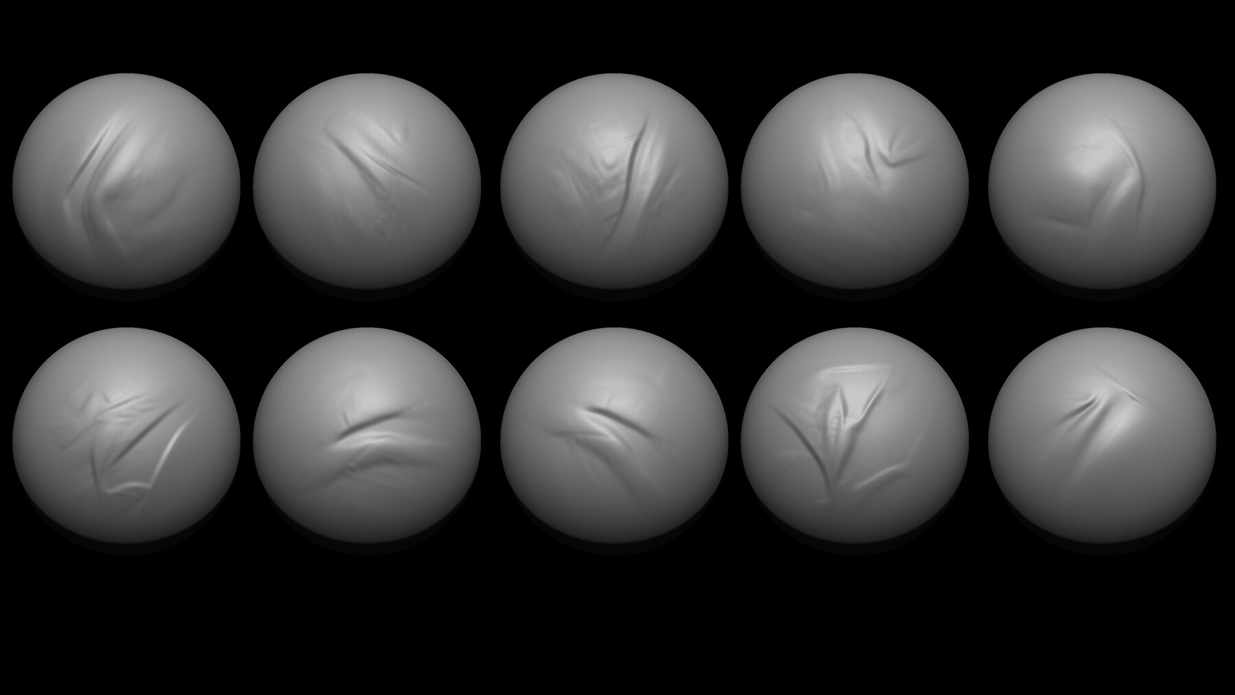 ArtStation - 1000 Alpha Clothes, Wrinklem, Fabric for Zbrush, Blender ...