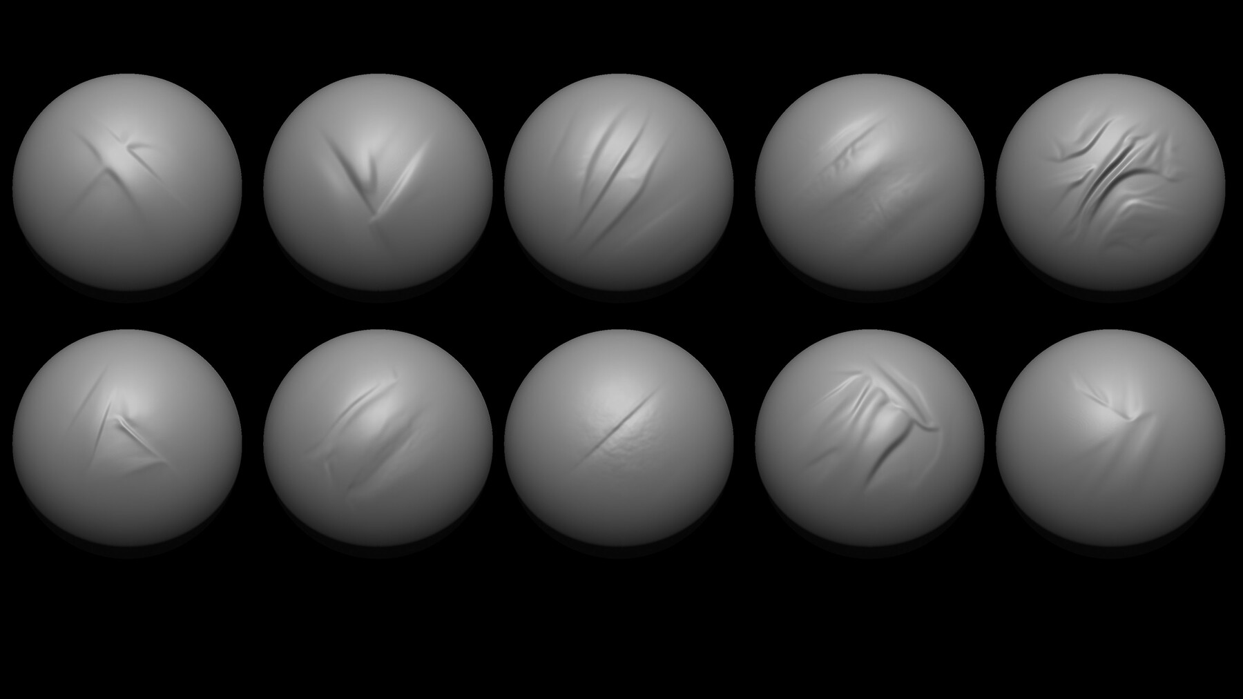 ArtStation - 1000 Alpha Clothes, Wrinklem, Fabric for Zbrush, Blender ...