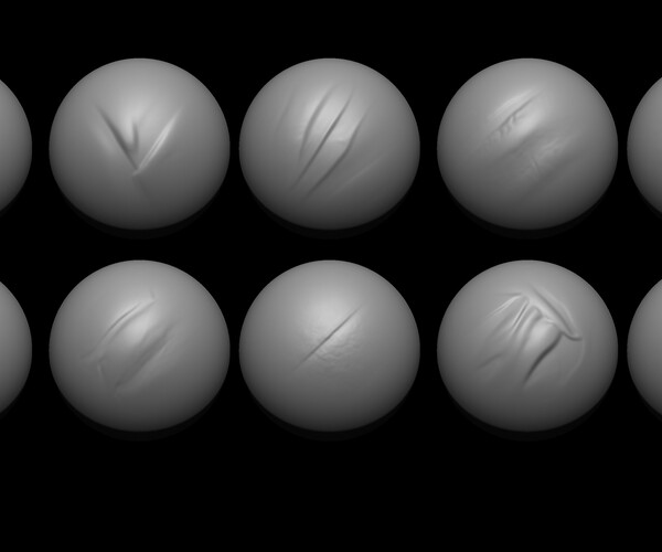 ArtStation - 1000 Alpha Clothes, Wrinklem, Fabric for Zbrush, Blender ...