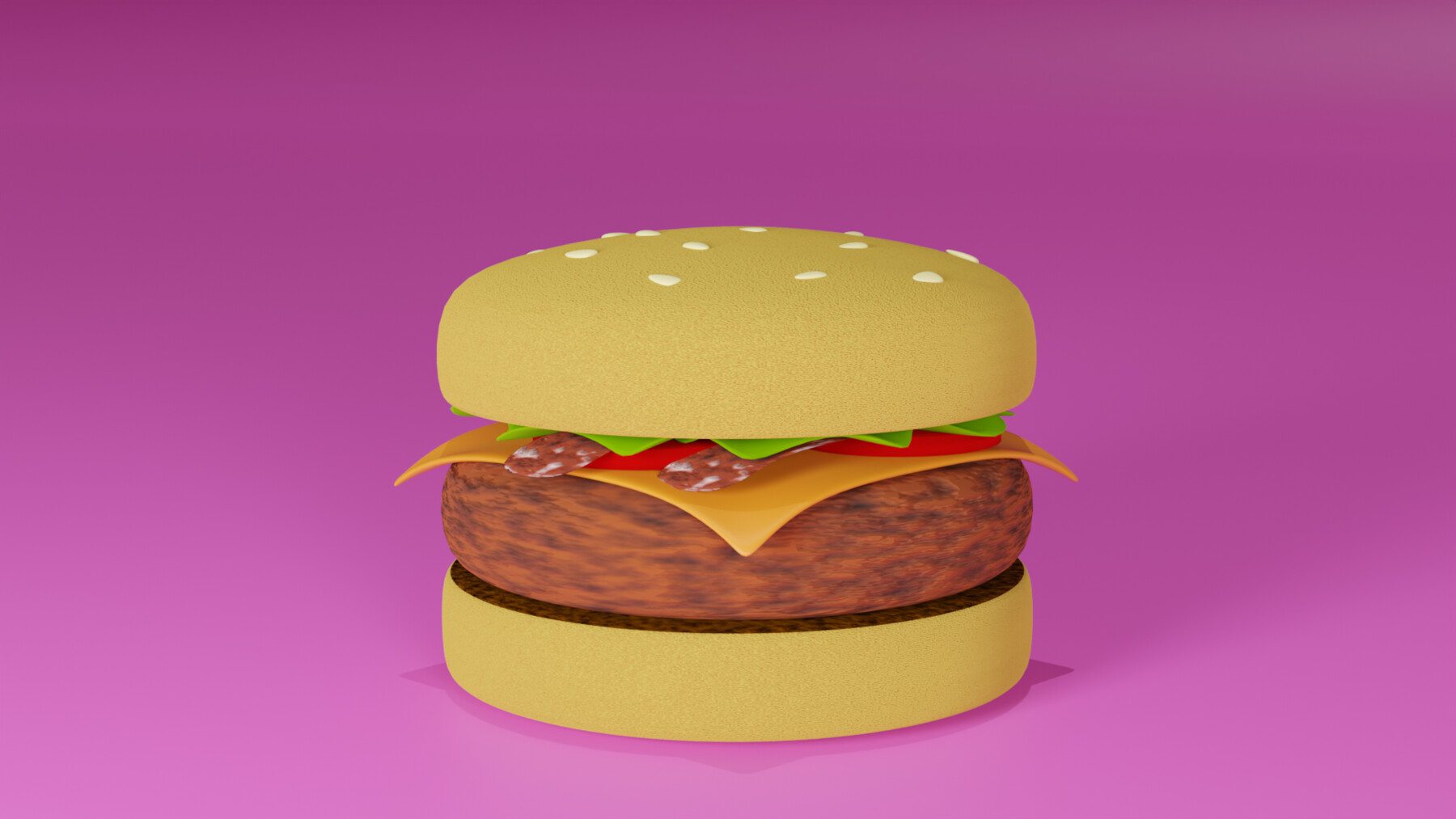 ArtStation - Burger | Game Assets