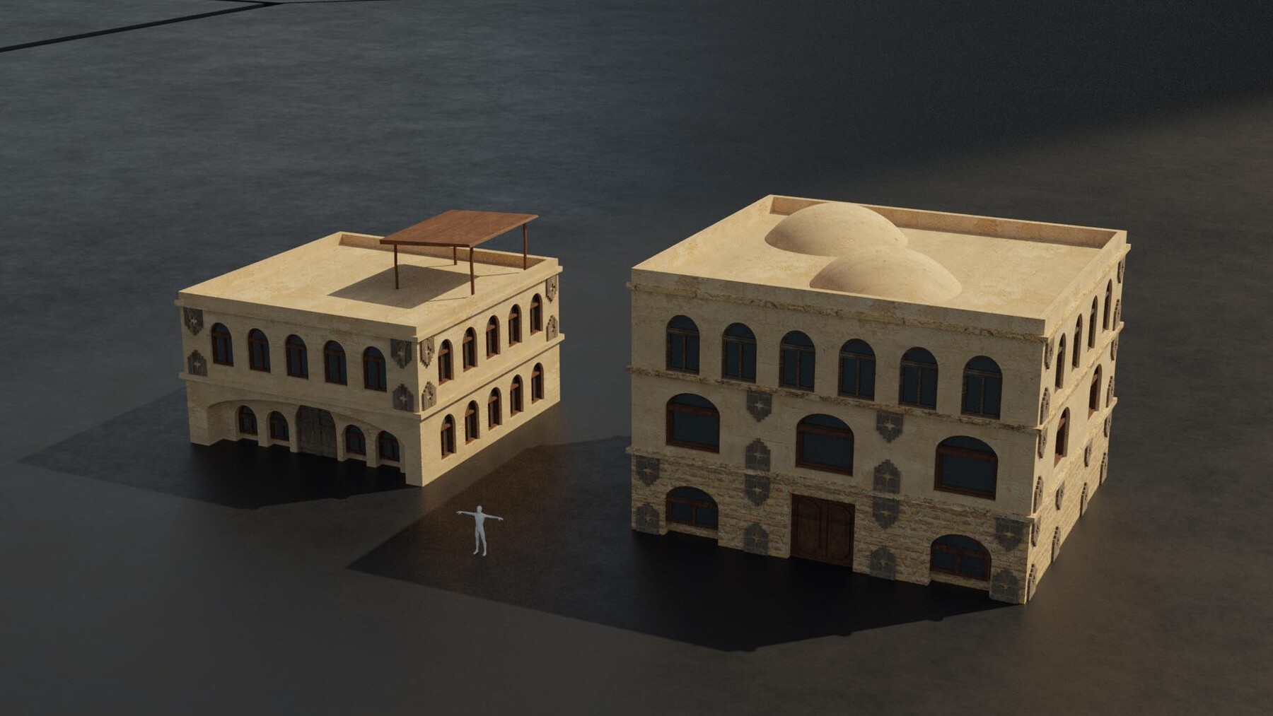 ArtStation - middle east Baghdad kitbash | Resources