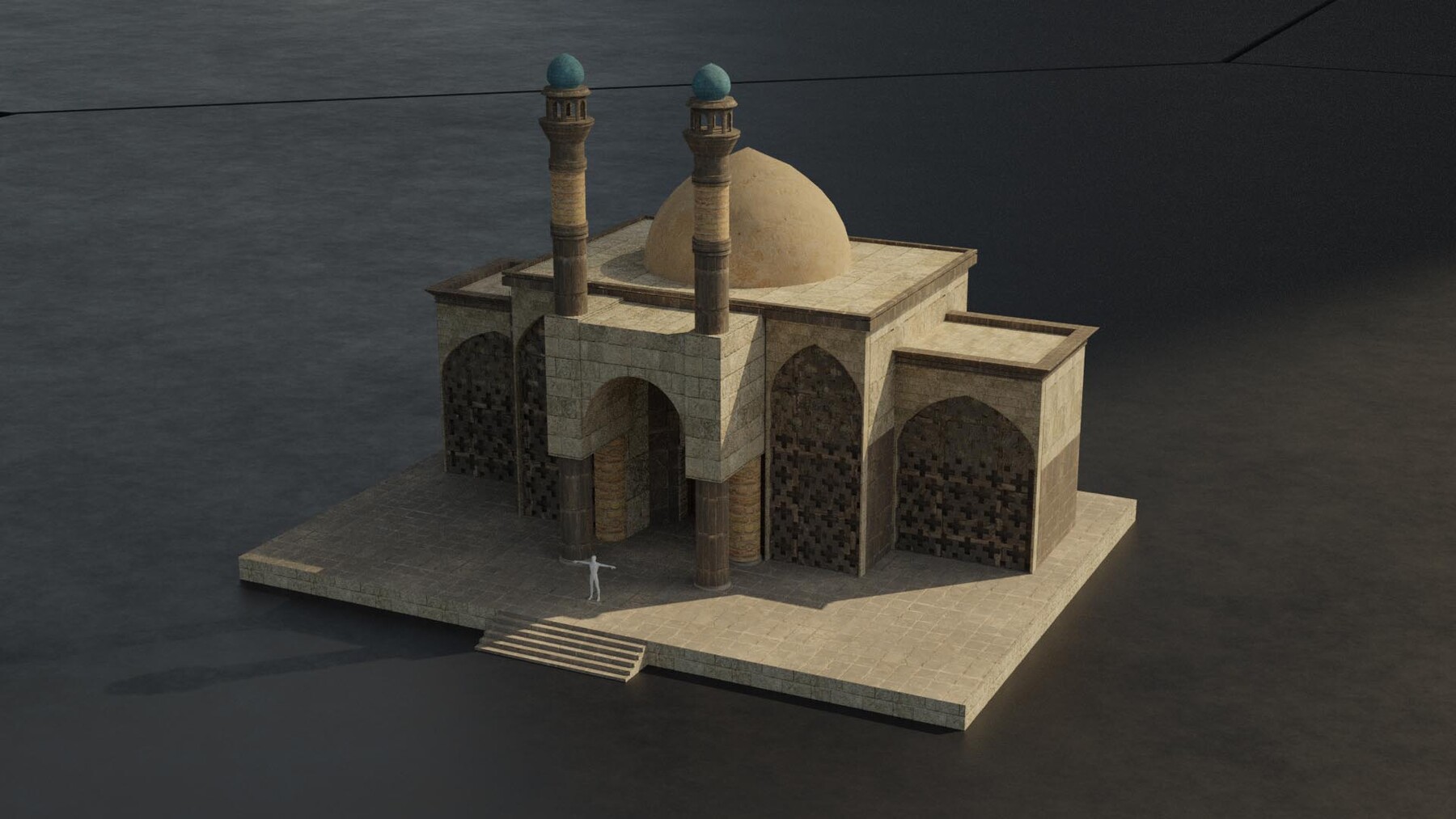 ArtStation - middle east Baghdad kitbash | Resources