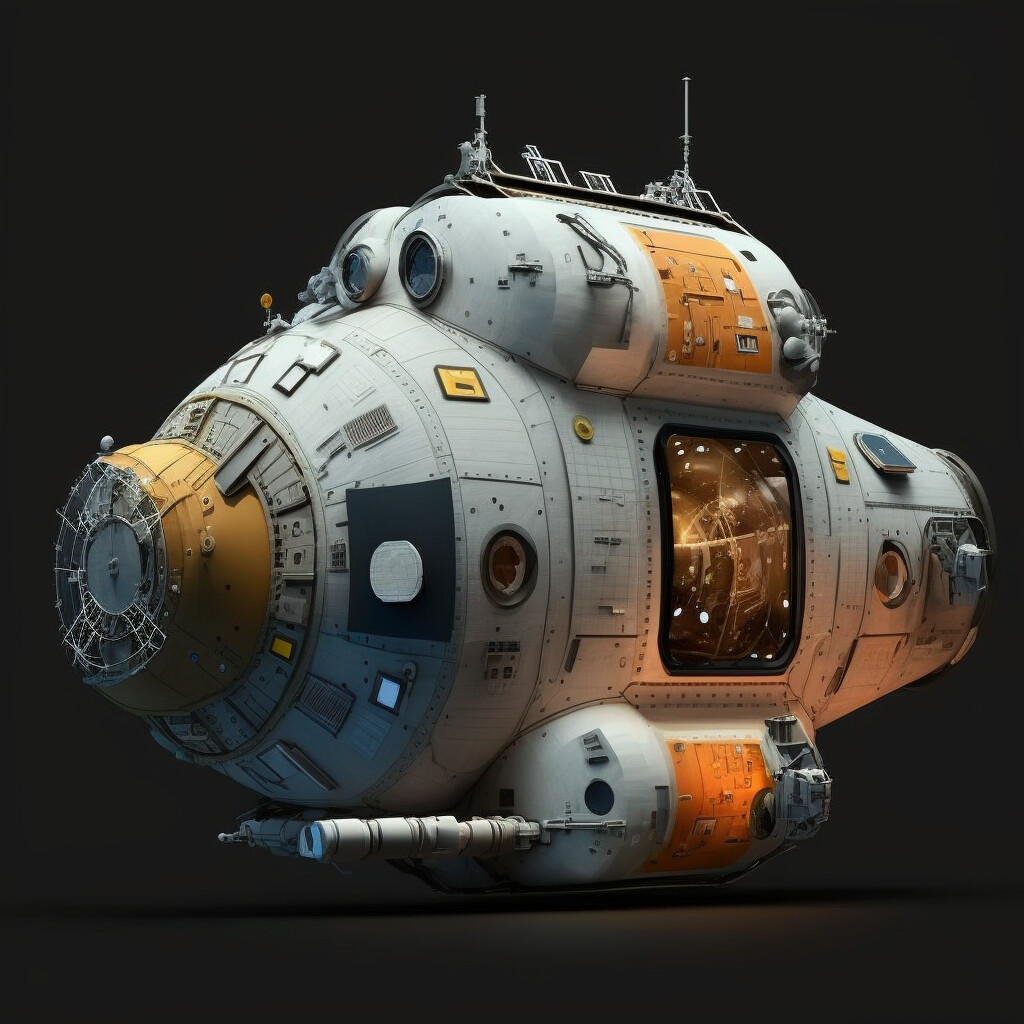 ArtStation - REF PRO - Spaceship - Crewed Spacecraft - 40 Image Reference Pack | Artworks