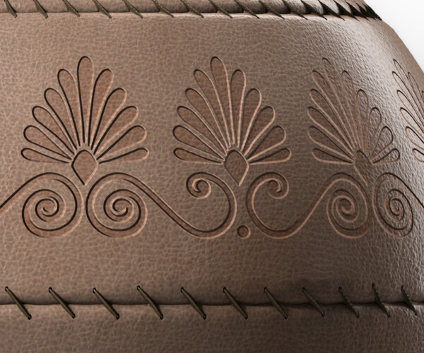 ArtStation - Leather Materials 19-leather Panels | Pbr 4k Seamless ...