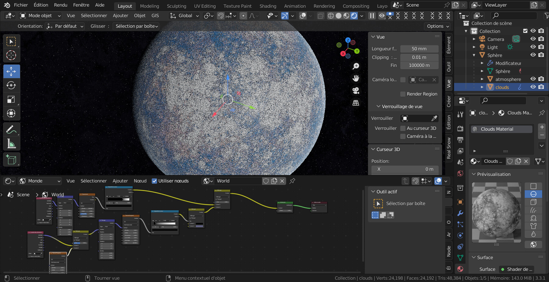 ArtStation - Planète 3D Réaliste | Resources