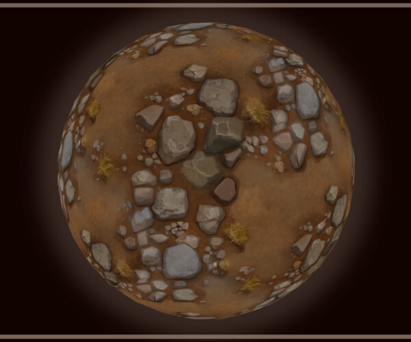 ArtStation - Ground: Earth and Rocks -- 20 TEXTURES -- (Hand-painted ...