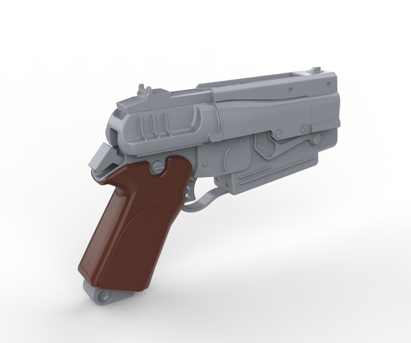 ArtStation - 10mm Pistol - Fallout 4 - Printable 3d model - STL files ...