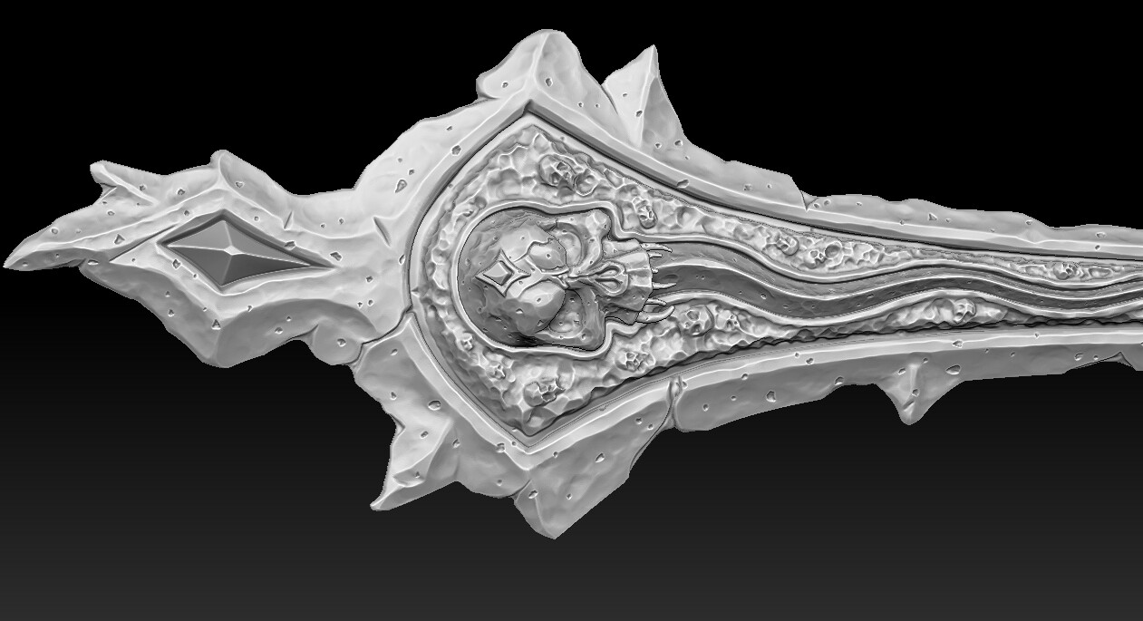 ArtStation - Undead weapons collection 3d print | Resources