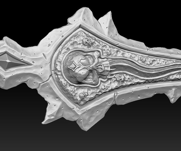 ArtStation - Undead weapons collection 3d print | Resources