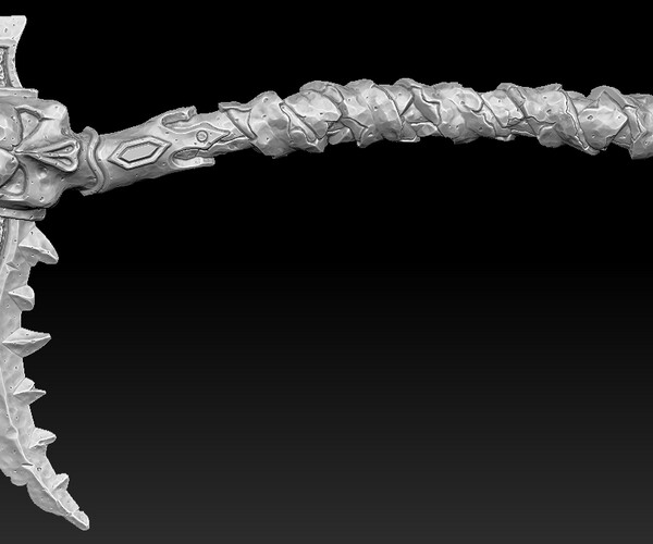 ArtStation - Undead weapons collection 3d print | Resources