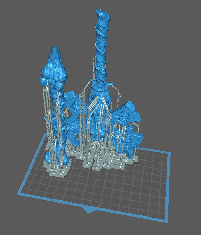 ArtStation - Undead weapons collection 3d print | Resources