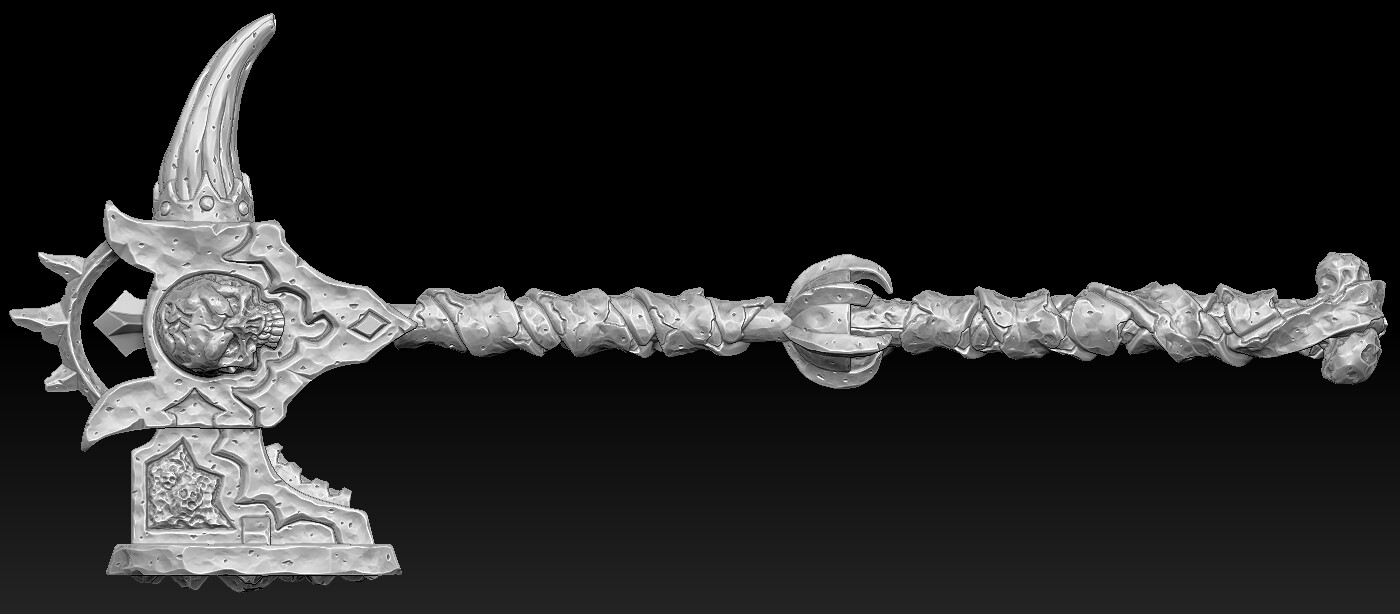 ArtStation - Undead weapons collection 3d print | Resources