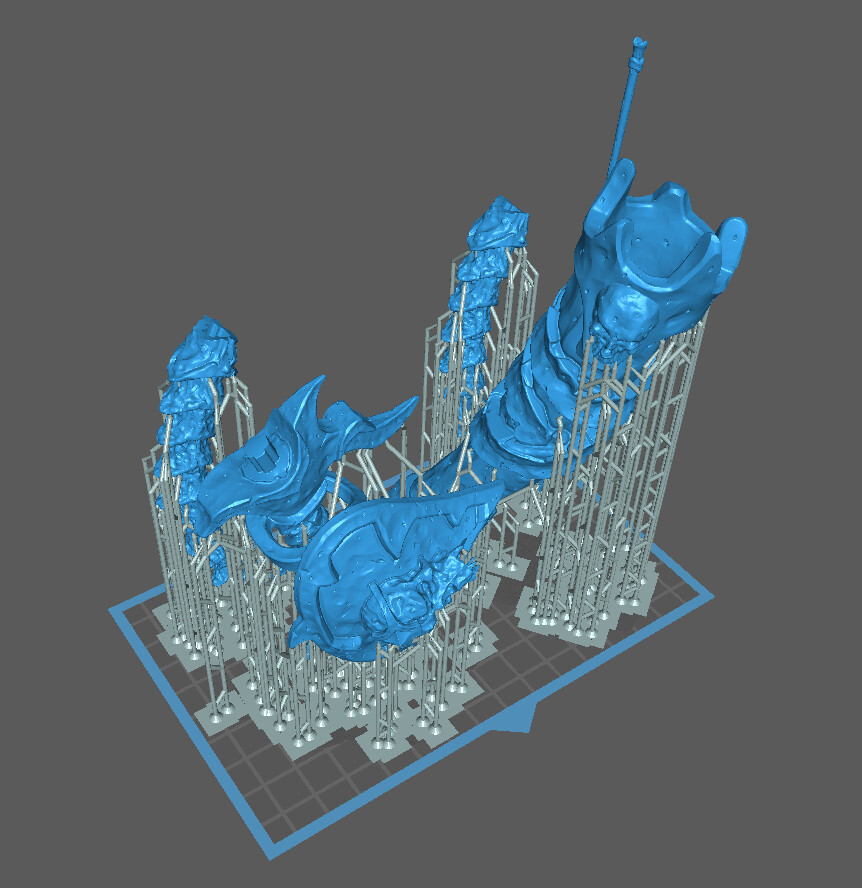 ArtStation - Undead weapons collection 3d print | Resources