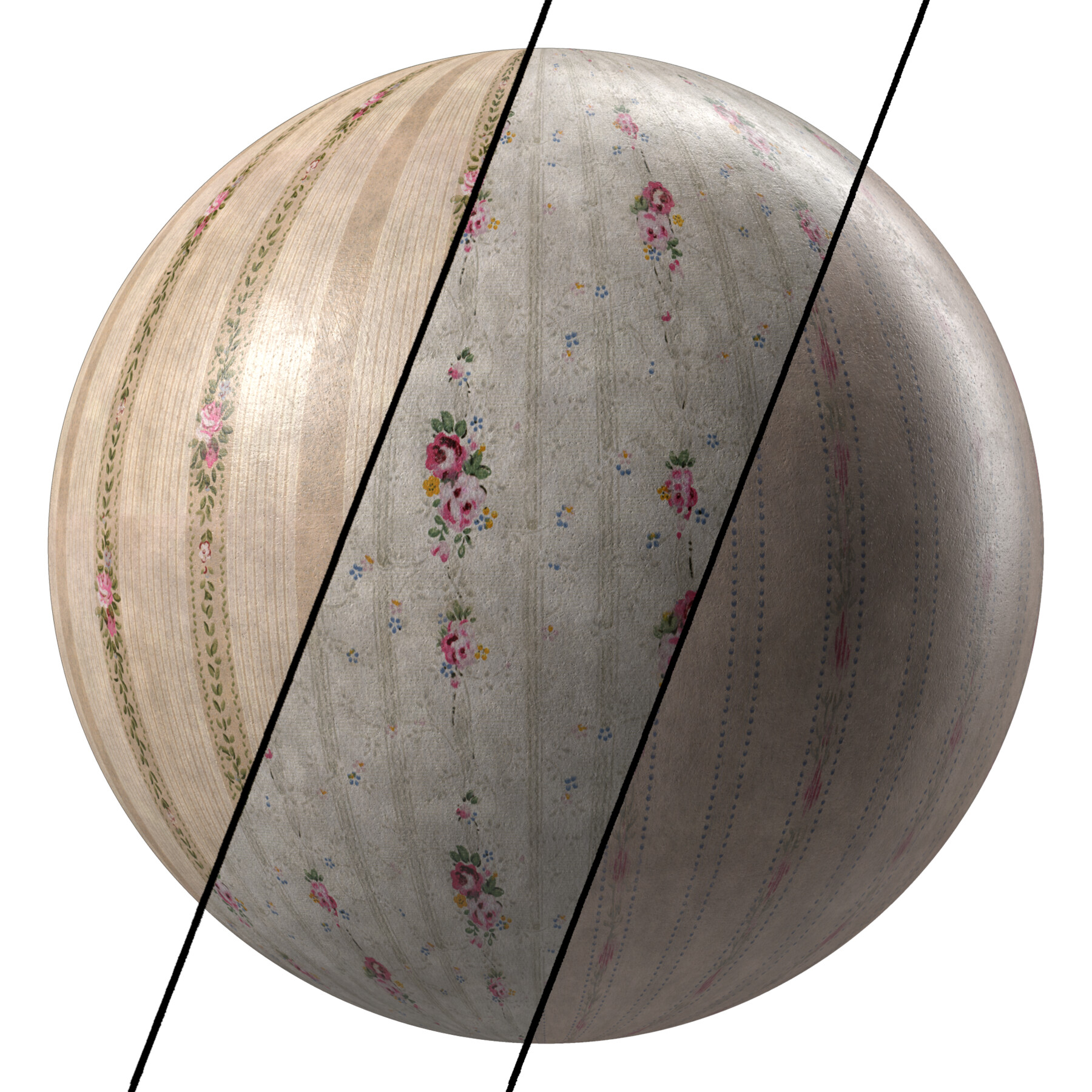 ArtStation - WallPaper Materials 4- By 3 Patterns, Seamless, Pbr, 4k | Resources