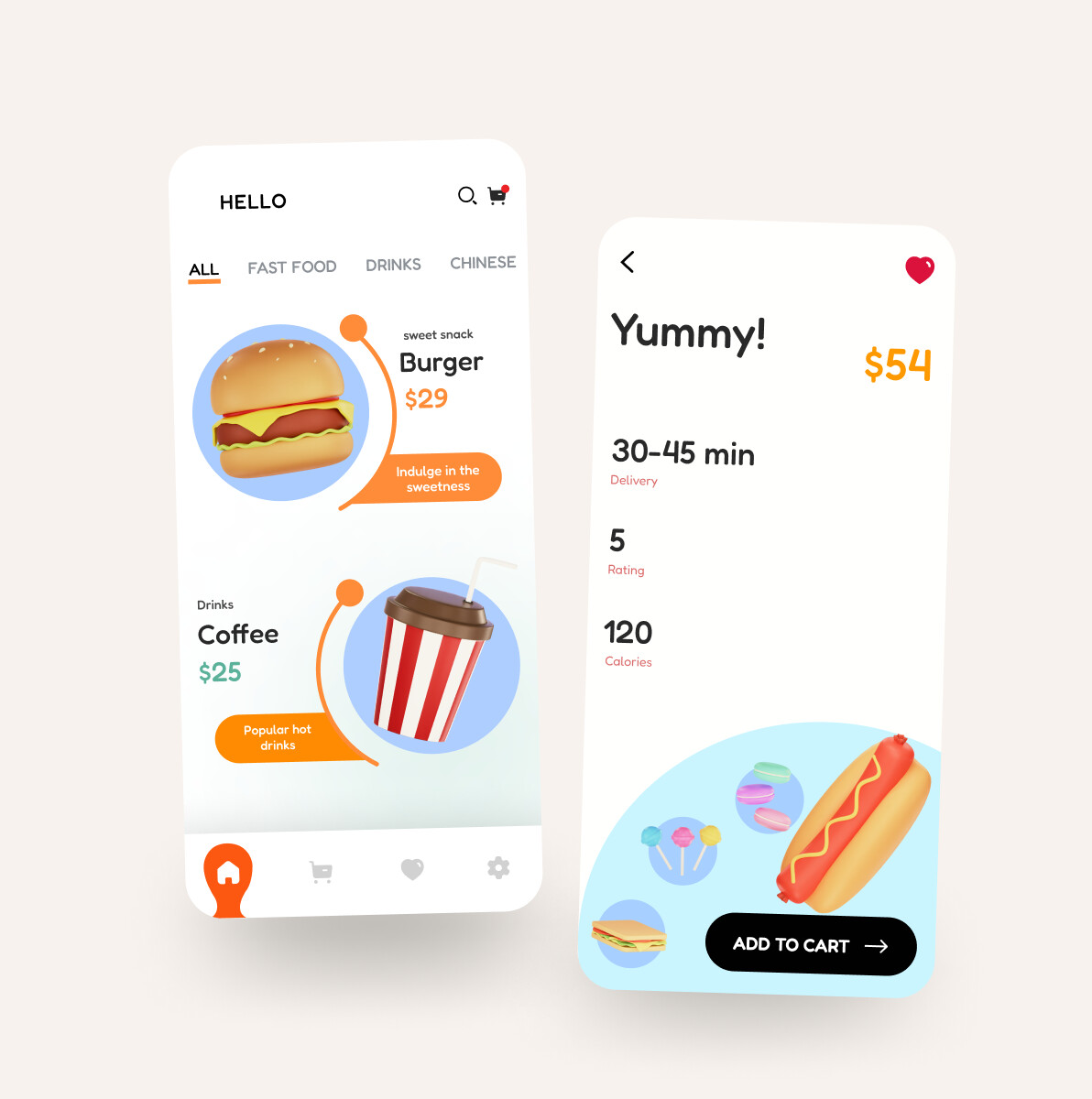 ArtStation - 3D model Cartoon Food Pack | Game Assets